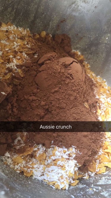 Old School Treat – Aussie Crunch! – Tiers